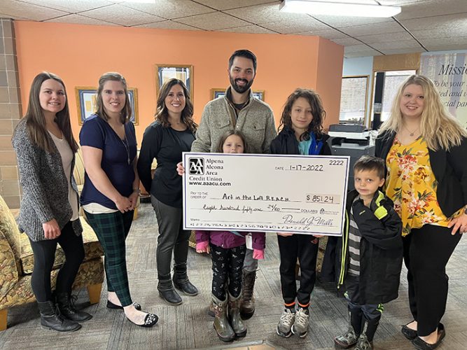 AAACU donates to Art in the Loft | News, Sports, Jobs - The Alpena News